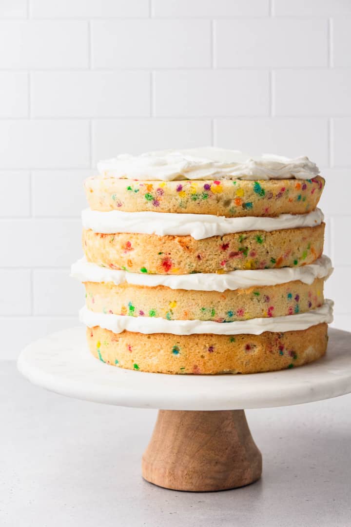 8-Inch Vanilla Birthday Cake - Treats By Talija